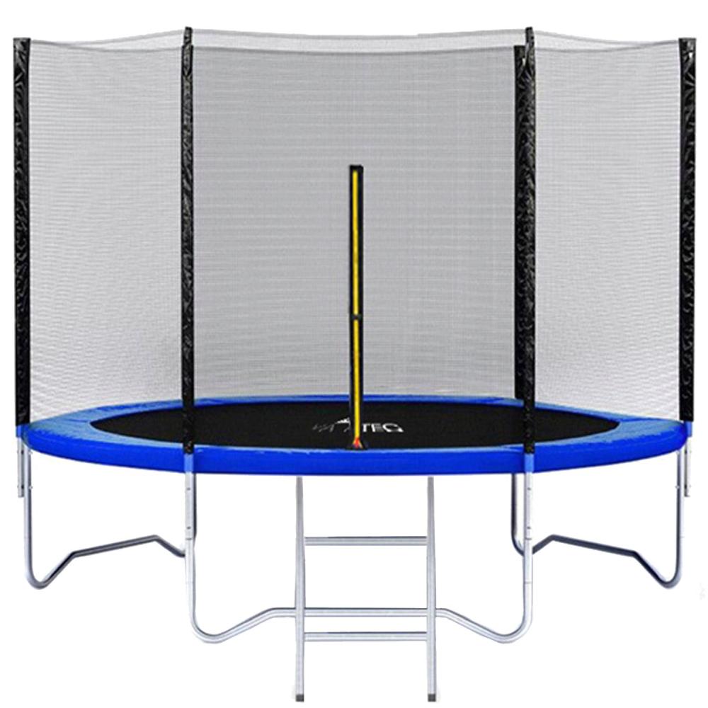 Trambulina pentru Copii si Adulti, Diametru 183cm 6FT, Scarita si Plasa ...