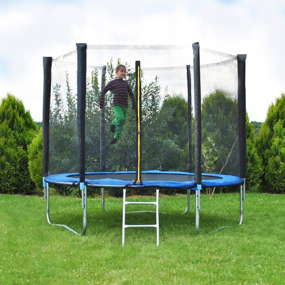 Trambulina pentru Copii si Adulti, Diametru 183cm 6FT, Scarita si Plasa ...