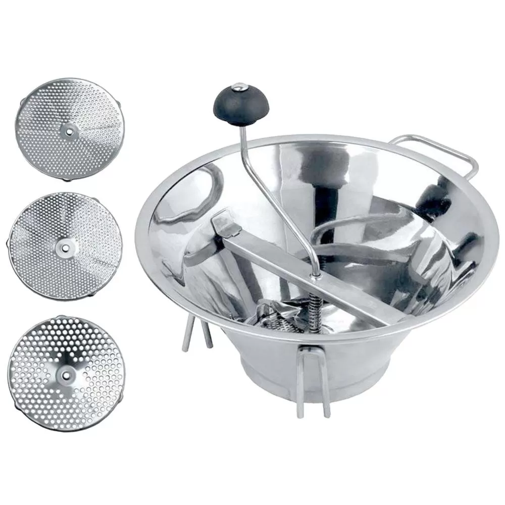 Masina de Pasat Rosii si Legume Chef 33cm cu 3 Site Italia Material ...