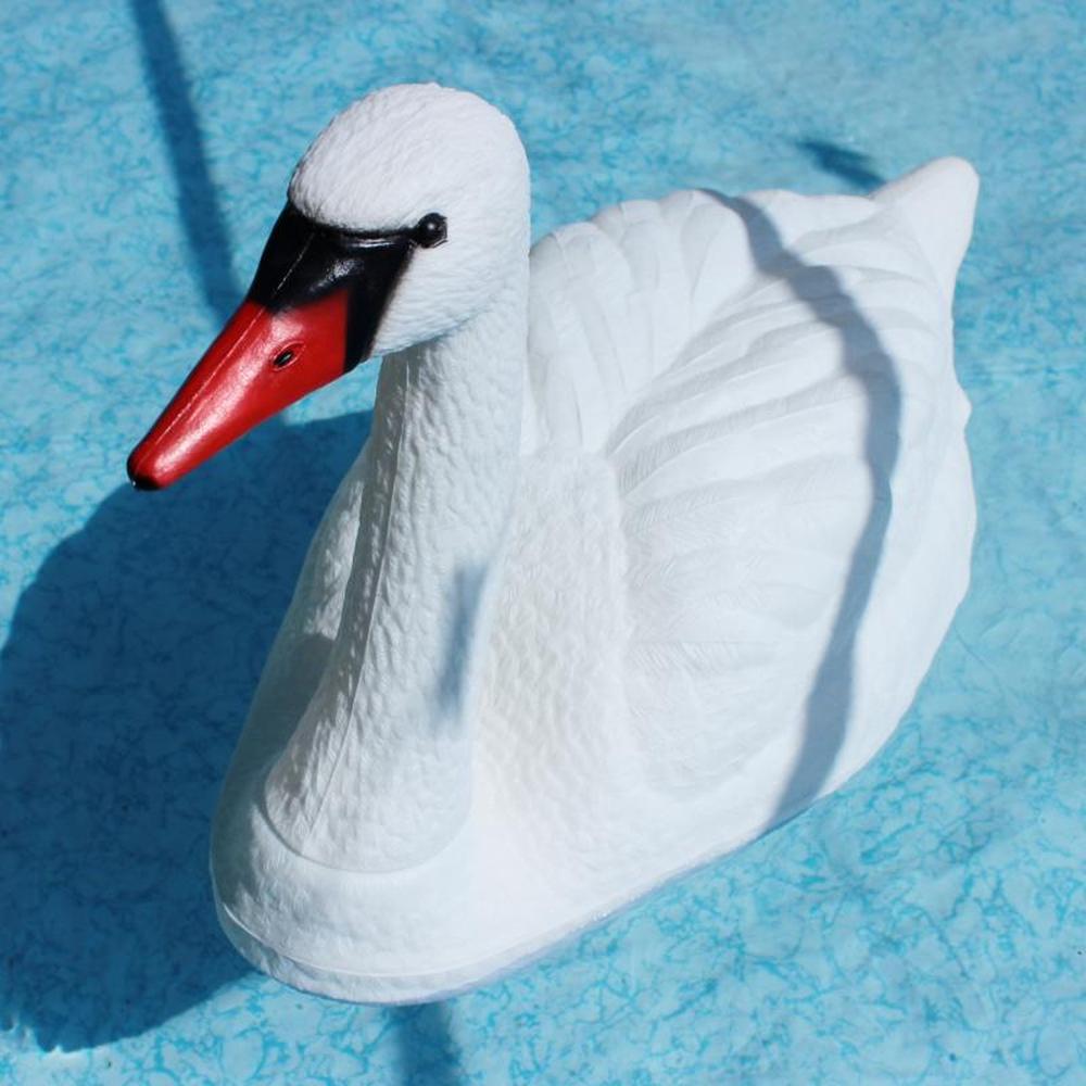 Decoratiune pentru Gradina Lebada in Marime Mare Naturala 80cm ...